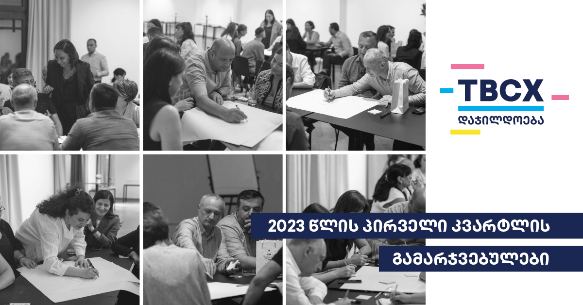 TBCX დაჯილდოება - 2023 წლის პირველი კვარტლის შედეგები